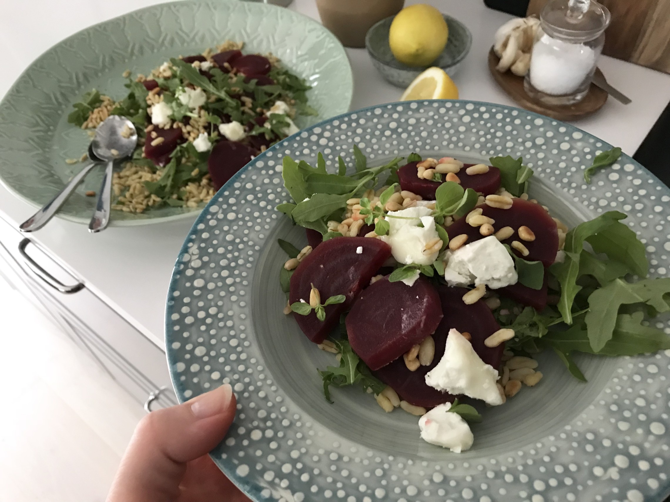 Matiga sallader - HEMMA HOS ANDREA